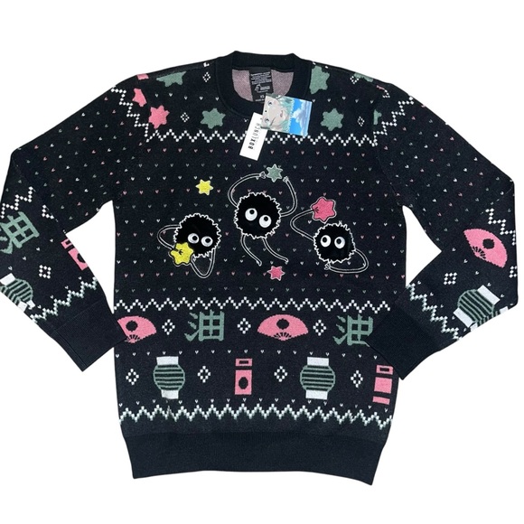 Hot Topic | Sweaters | Studio Ghibli Spirited Away Soot Sprites ...